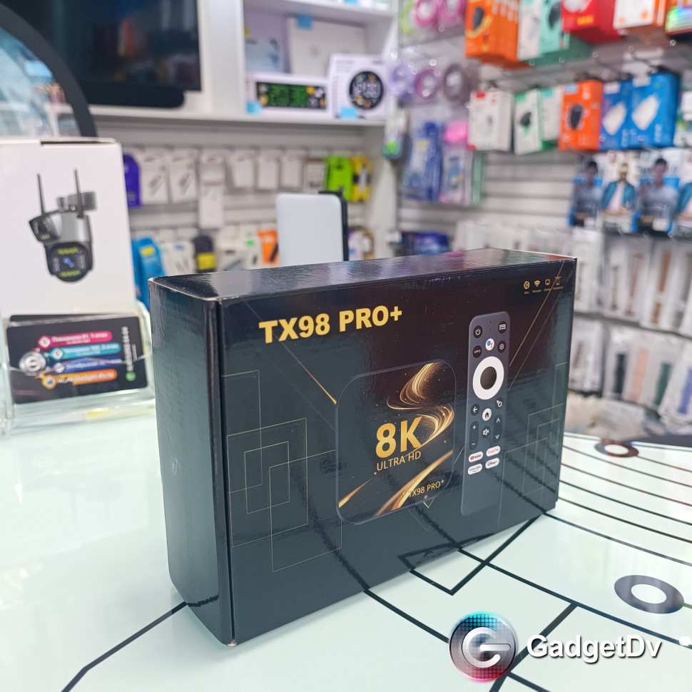 Купить 38067 ТВ приставка Smart TV TX98 Pro+ в интернет-магазине GadgetDV